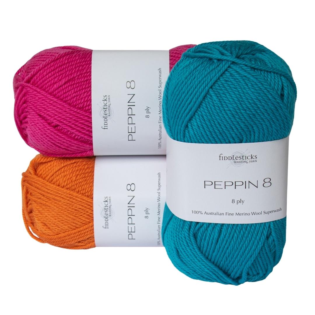 Fiddlesticks Peppin Fine Merino 8 Ply – thekraftymobile
