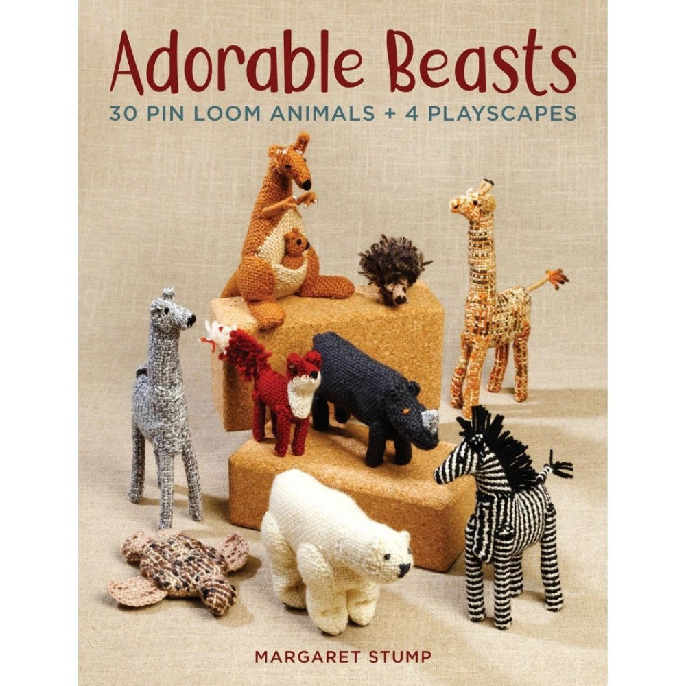 Adorable Beasts - 30 Pin Loom Animals & 4 Playscapes by Margaret Stump ...
