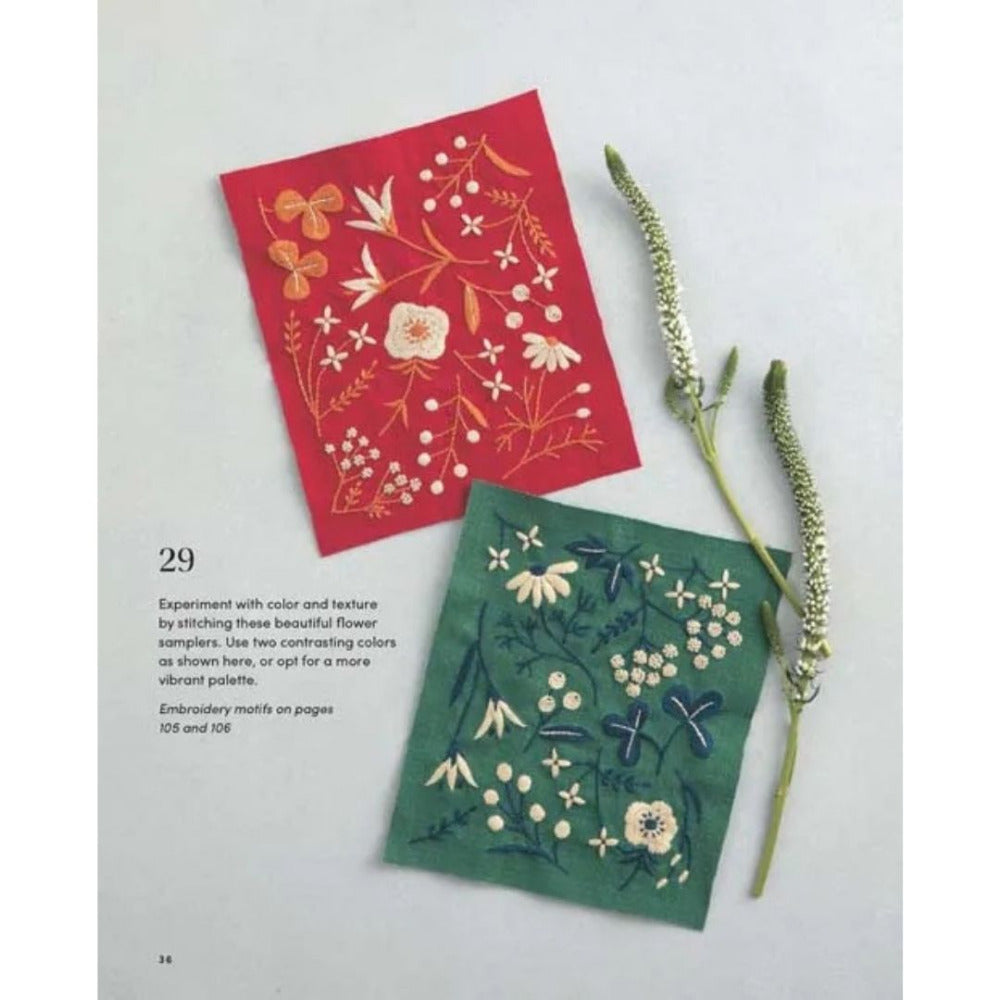 Artful Botanical Embroidery - A Collection of 32 Patterns & Projects f ...