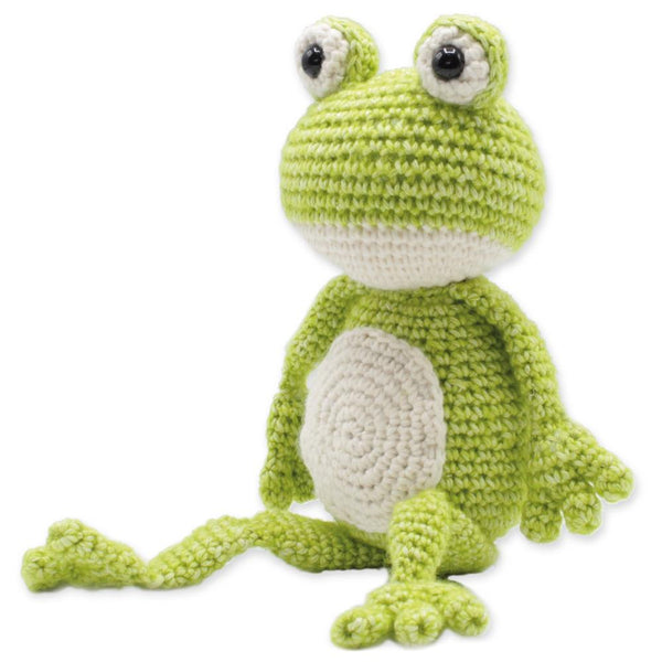 Hardicraft Crochet Amigurumi Kit Vinny Frog – thekraftymobile