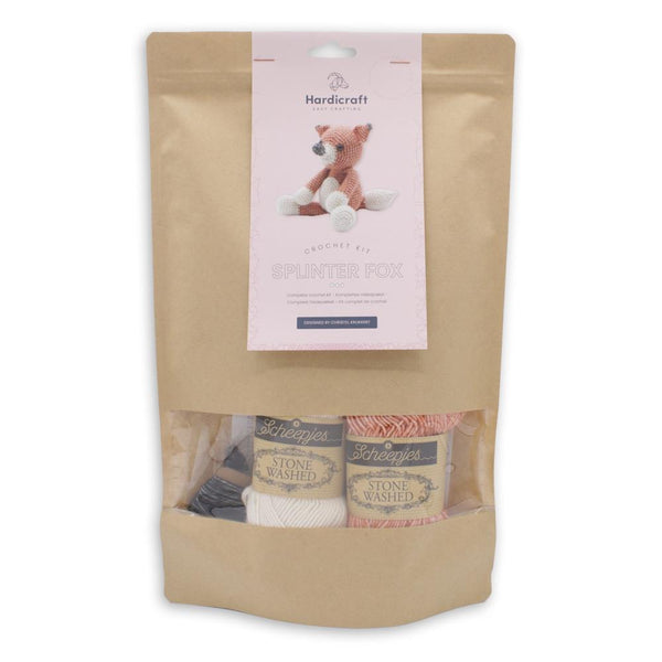 Hardicraft Crochet Amigurumi Kit Splinter Fox – thekraftymobile