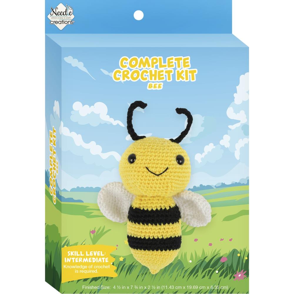Needle Creations Bee Crochet Kit – thekraftymobile