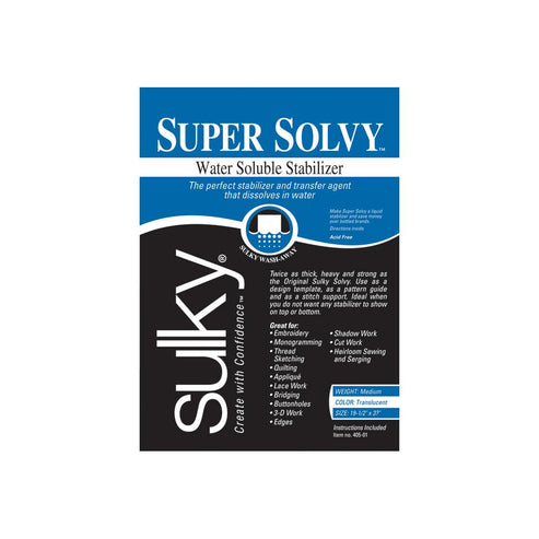 Sulky Super Solvy Stabiliser – thekraftymobile