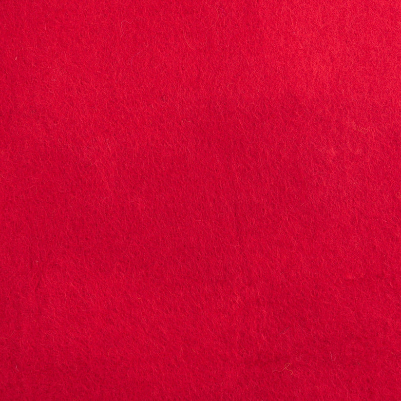 Nepalese Pure Wool Felt Red – thekraftymobile